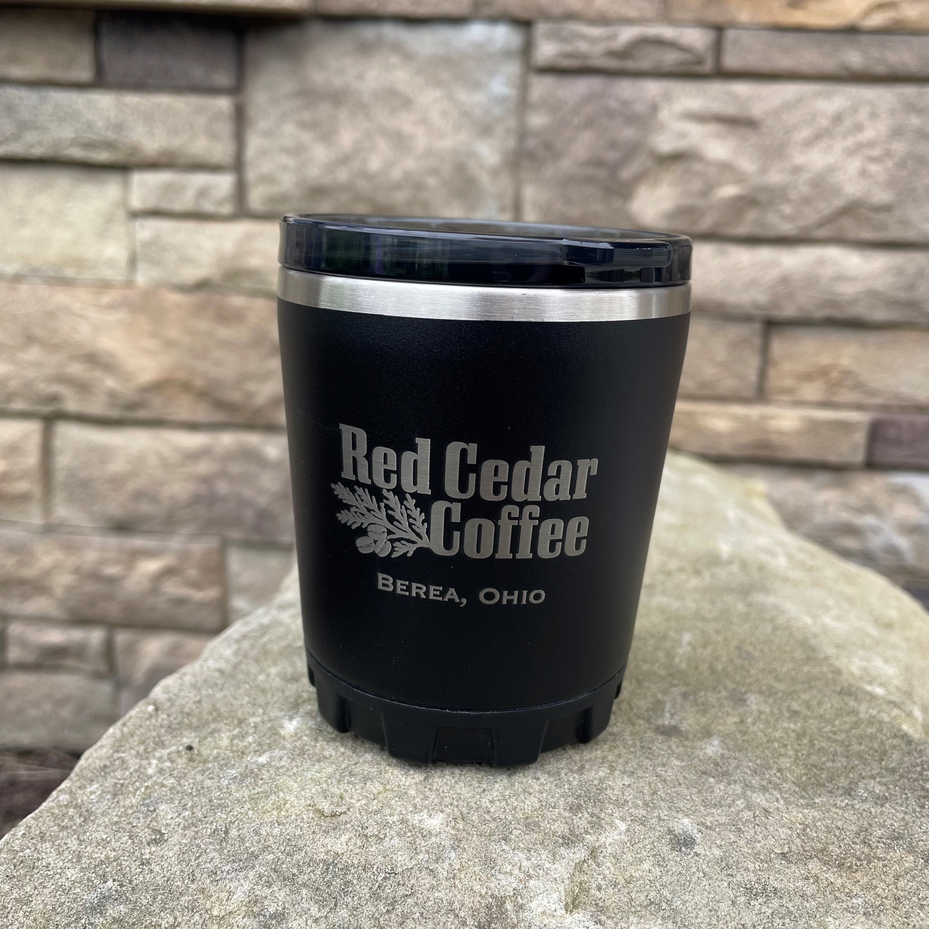 Camp Cup, 8 oz. Obsidian | Red Cedar Coffee Co.